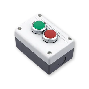 IP54 push button box | Place 3. Color: black/white. Chint